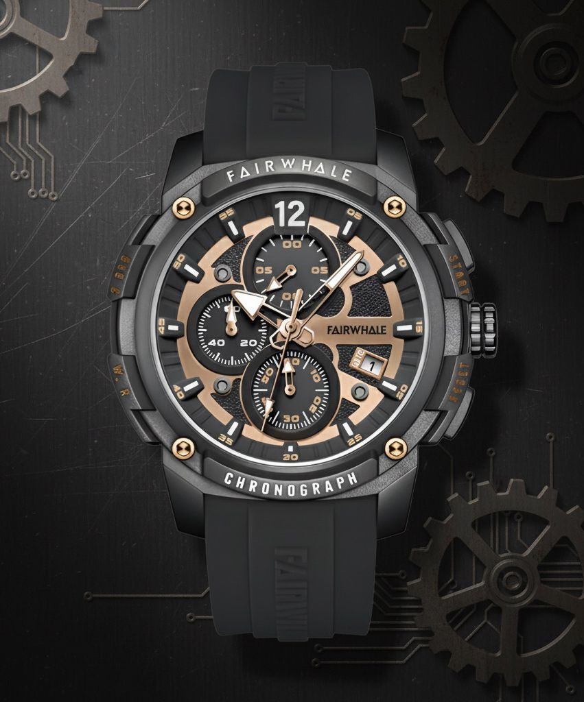 Reloj Mark Fairwhale cronógrafo deportivo – CurrenColombia