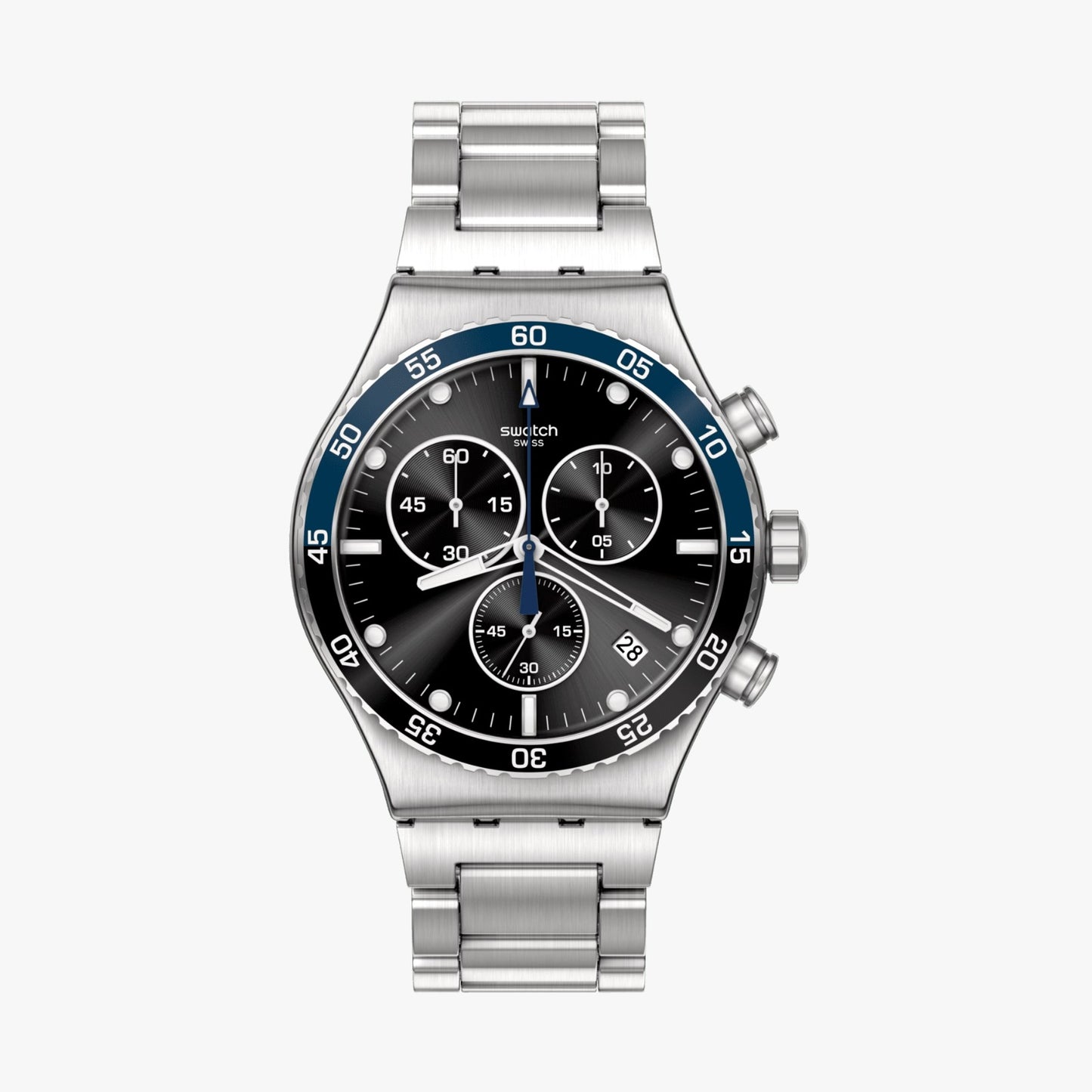 reloj Swatch Irony Chrono Dark Blue Irony YVS507G – CurrenColombia